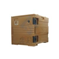 China Hot Food Carrier 120L Insulated Container with Eco-friendly Rotomolding Plastic Material for sale
