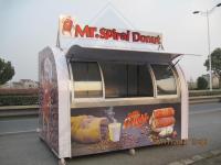 China Fully Equipped Kitchen Food Truck with 200 Sets Made from Nuts and Juice Smoothie Bar for sale
