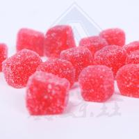 China Whole Full Automatic Fruit Apple Shape Lollipop Making Machine Jelly Soft Candy Production Line for sale