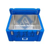 China 60L Catering Equipment Transit Eco-friendly PU Electric Insulated Food Pan Carrier Box for sale
