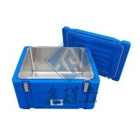 China 60L Catering Equipment Transit Eco-friendly PU Electric Insulated Food Pan Carrier Box for sale