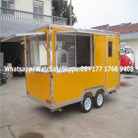 China Mobile Food Truck with Cotton Candy Machine and Cart 2300*1650*2300mm Voltage 220V for sale