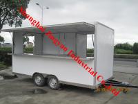 China Mobile Food Truck with Cotton Candy Machine and Cart 2300*1650*2300mm Voltage 220V for sale