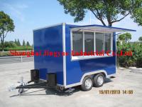 China Mobile Food Truck with Cotton Candy Machine and Cart 2300*1650*2300mm Voltage 220V for sale