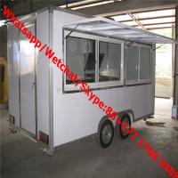 China Mobile Food Truck with Cotton Candy Machine and Cart 2300*1650*2300mm Voltage 220V for sale