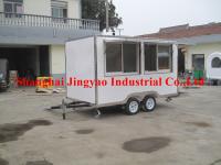 China Mobile Food Truck with Cotton Candy Machine and Cart 2300*1650*2300mm Voltage 220V for sale