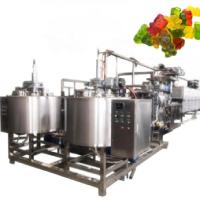 China Full Automatic Gelatin Pectin 5g Soft Jelly Gummy Candy 150kg/h Production Line Made for sale