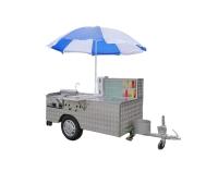 China 200*100*92 Street Mobile Food Truck for Coffee and Cold Hot Food on Outdoor Cart Bike for sale