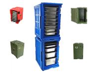 China 2023 Customized Color Rotomolding Insulated Food Box for Restaurant Food Pan Carrier for sale