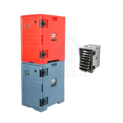 China Insulated Thermal Box for Food Storage Restaurant Food Pan Carrier LLDPE Material for sale