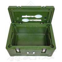 China Insulated Ice Cooler Box for Outdoor Insulation Rotomolded Food Warming Cabinet for sale