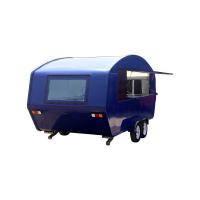China Ice cream trailer mobile food truck with full kitchen equipment and long service life for sale