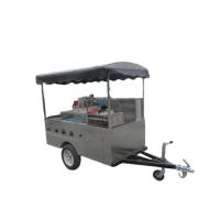 China Long Service Life Mobile Food Cart Customized Equipments and Juice Trailer with Wheels for sale