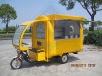 China Long Service Life Mobile Food Cart Customized Equipments and Juice Trailer with Wheels for sale