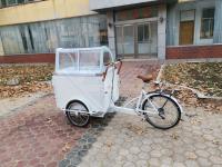 China Mobile Food Truck Machinery Function Provide food with Tricycle Bike Food Cart for sale