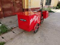 China Electric Food Bike Cart Perfect for Mobile Food Vendors and Street Food Businesses for sale