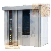 China Electric/Diesel/Gas Heating Source Industrial Rotary Oven for Baking Bread Making Machine for sale