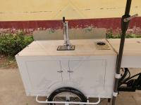 China Food Beverage Shops Mobile Food Trailer Bike Vending Cart for Outdoor Street Food for sale