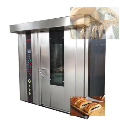 China 32-Tray Gas Electric Rotary Oven for Pita Bread Baking at Room Temperature-400 for sale