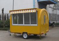 China Customized Color FOOD DRINKS ICE CREAM Mobile Food Truck with Fully Equipped Kitchen for sale