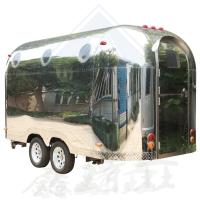 China Fully Equipped Stainless Steel 3.5 M Mobile Food Truck Machinery Function Making Food for sale