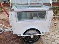 China Customized Color Food Cart Trailer for Hot Dog Juice and Ice Cream Vending Business for sale