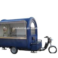 China Fully Equipped Kitchen Motorcycle Tricycle for Street Mobile Ice Cream Drinks and Snacks for sale