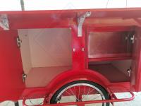 China Fast Food Tricycle Vending Snack Function and Long Service Life Coffee Bike Trike for sale