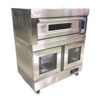 China Electric Pizza Baking Oven 2 Deck 6 Trays for Restaurant 220V/380V Gas Bread Deck Oven for sale