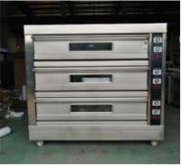 China High Productivity Bakery Oven for Baking Cake 3 Cabinets Oven Thermometers and Year 2020 for sale