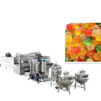 China Automatic 150kg/h Industrial Lollipop Candy Making Machine Production Line for Candy for sale