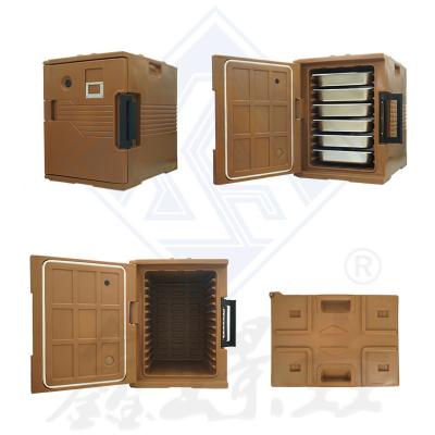 China Frozen Food Shipping Made Easy with S90 Small Wheels Install at Bottom Insulated Box for sale