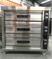China Unique 2 Deck 4 Trays Pizza Oven Perfect for Bakery in Widely Used Hotel Equipment for sale