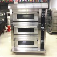China Unique 2 Deck 4 Trays Pizza Oven Perfect for Bakery in Widely Used Hotel Equipment for sale