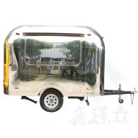 China Food Cart Mobile Kitchen with Full Kitchen and High Productivity Soybean Exhaust Fan for sale