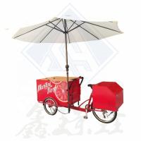 China Vending Snack Food Function Tricycle Mobile Food Trailer with Video Technical Support for sale