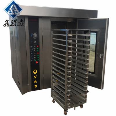 China European 32 Trays Rotary Rack Oven Diesel Powered for Baking Bread Cake and Toast for sale