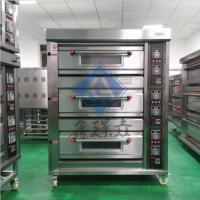 China 0.1kw Commercial Bakery Gas Oven 3/4 Deck Gas Pizza Bakery Oven / Gas Convection Oven for sale