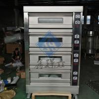 China 0.1kw Commercial Bakery Gas Oven 3/4 Deck Gas Pizza Bakery Oven / Gas Convection Oven for sale