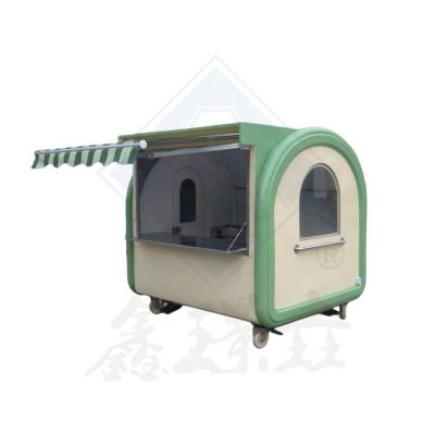 China Long Service Life Mobile French Fries Food Cart for Fully Equipped Food Truck Trailer for sale