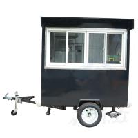China Road Wheel Electric Food Truck Fully Equipped for Food Trailer Concession Window for sale