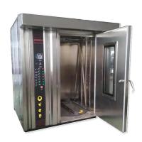 China Industrial Bakery Equipment Baking Machine Hot Air Rotary Rack Oven for Bread Cake Toast for sale