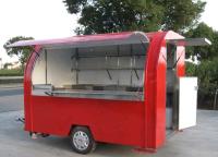 China Machinery Function Selling Food Stainless Steel Mobile Food Trailer Truck 285*200*215 for sale