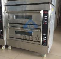 China 2022 Pizza Baking Machine Commercial Gas Baking Oven with Video Technical Support for sale