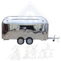 China Fully Air Conditioned Food Trailers with Video Technical Support and Ice Cream Trailer for sale