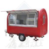 China 750kg Mobile Kitchen Fast Food Trailer Truck for Vending Snacks Anytime Anywhere You Go for sale