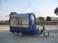 China Versatile Mobile Food Cart Trailer Truck Tricycle Motorcycle Food in Customized Color for sale
