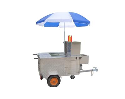 China Long Service Life Mobile Food Truck for 200set Ice Cream Trailer Hotdog Cart Fast Food for sale