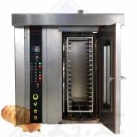 China Electric Commercial French Bred Oven 52.5kwh Automation Rotary with 32 Trays Capacity for sale