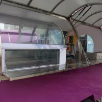 China Field Maintenance Service for Dessert Cheese Cookies Chips Food Cart Mobile Food Truck for sale
